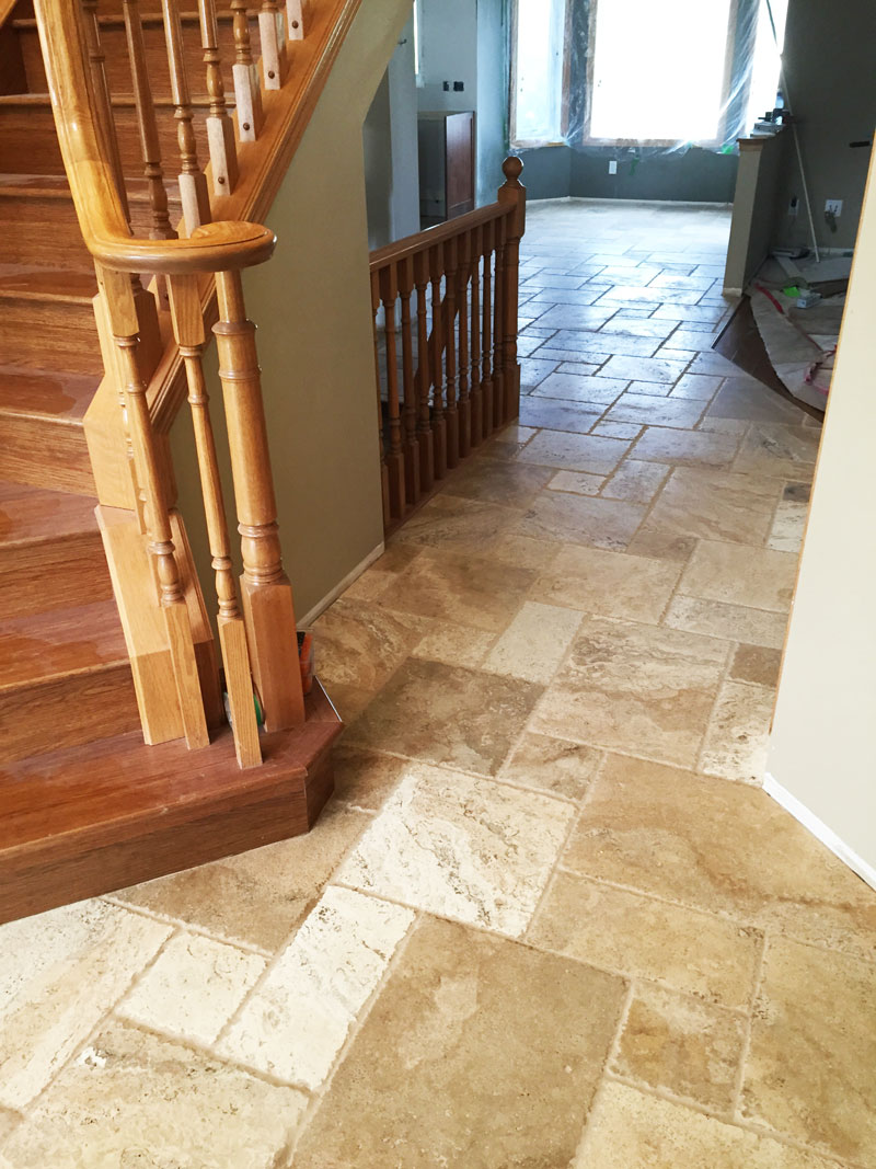 Picasso Travertine Tile | SALE on Picasso Travertine Tile Backsplash